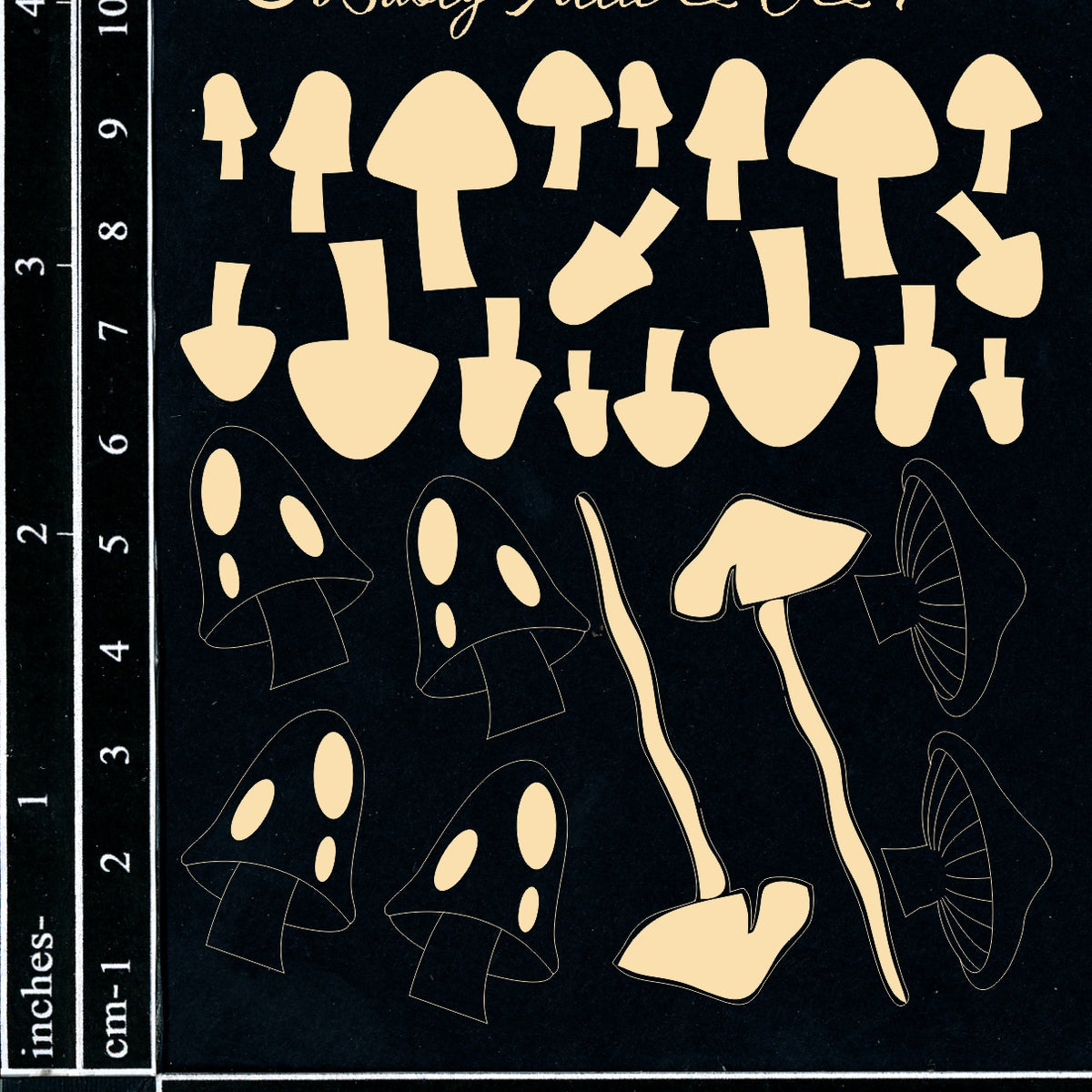 Mini Mushrooms – The Dusty Attic
