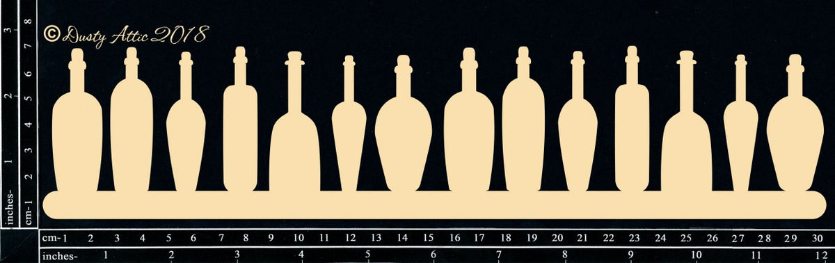 Bottle Border – The Dusty Attic