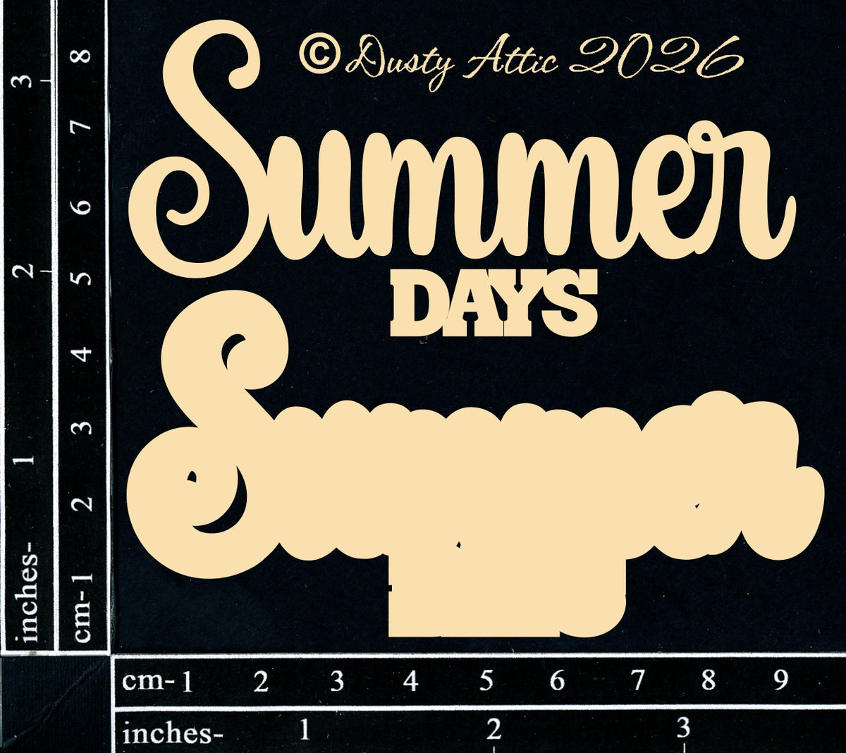 Summer Days – The Dusty Attic