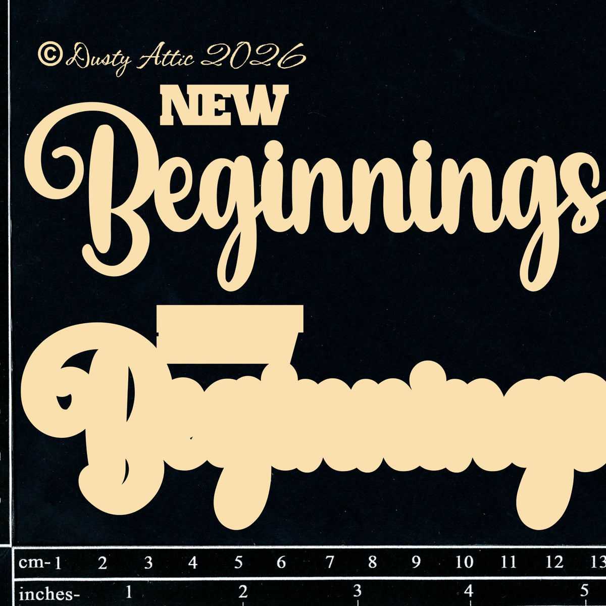 New Beginnings – The Dusty Attic